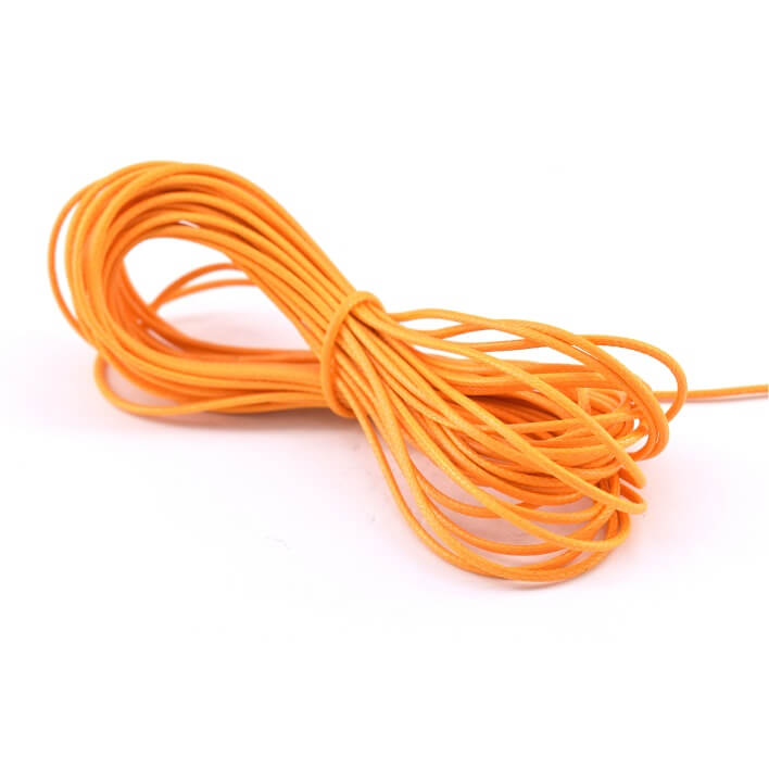 Cordon Snake Orange Abricot 1mm