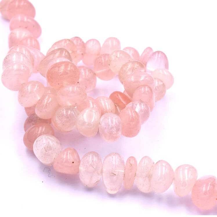 Quartz Rose | Perles et Pendentifs | Ideal Creation Bijoux| Pas Cher